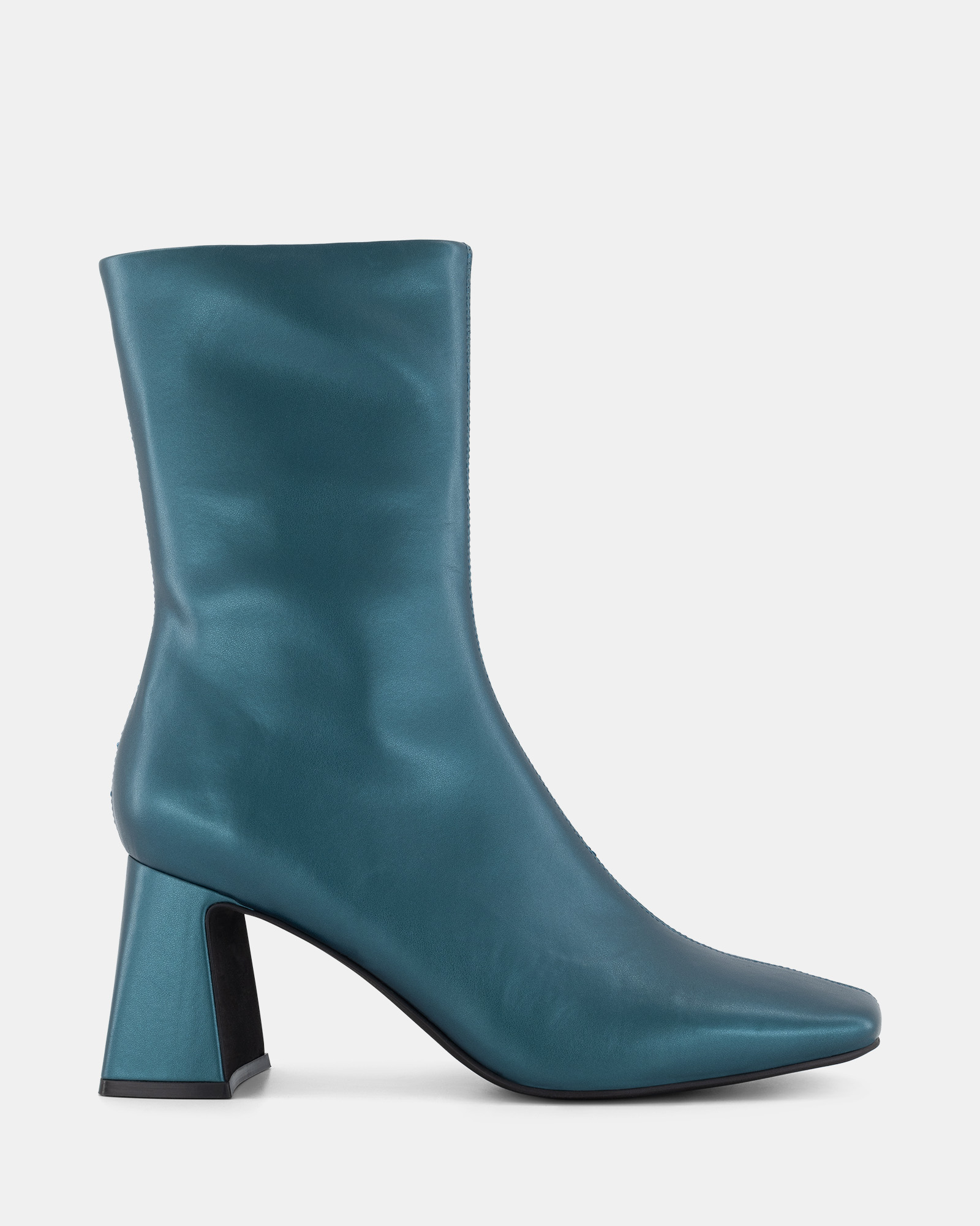 Buy Jerema Teal Leather Boots Online at Shoe Connection AU